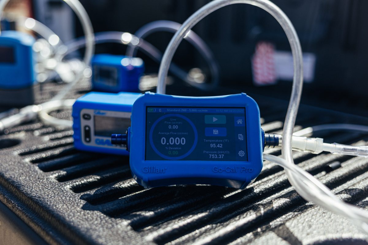 Gilian Air Sampling Pumps and Calibrators